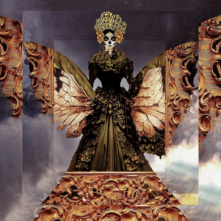 CATRINA BUTTERFLY Día de Muertos | Archivio Michelangelo